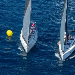 Régate par équipes : Incentive en mer