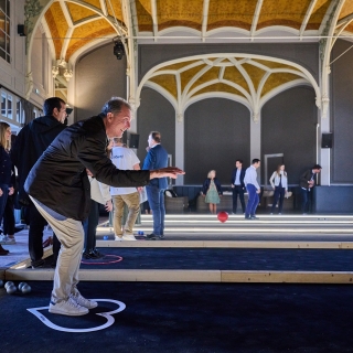 Mobile pétanque pitch (tournaments, parties, inaugurations)